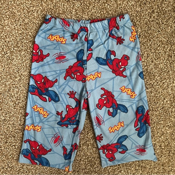 Spiderman | Pajamas | Spiderman Blue Red Pajama Bottoms Size 3t | Poshmark